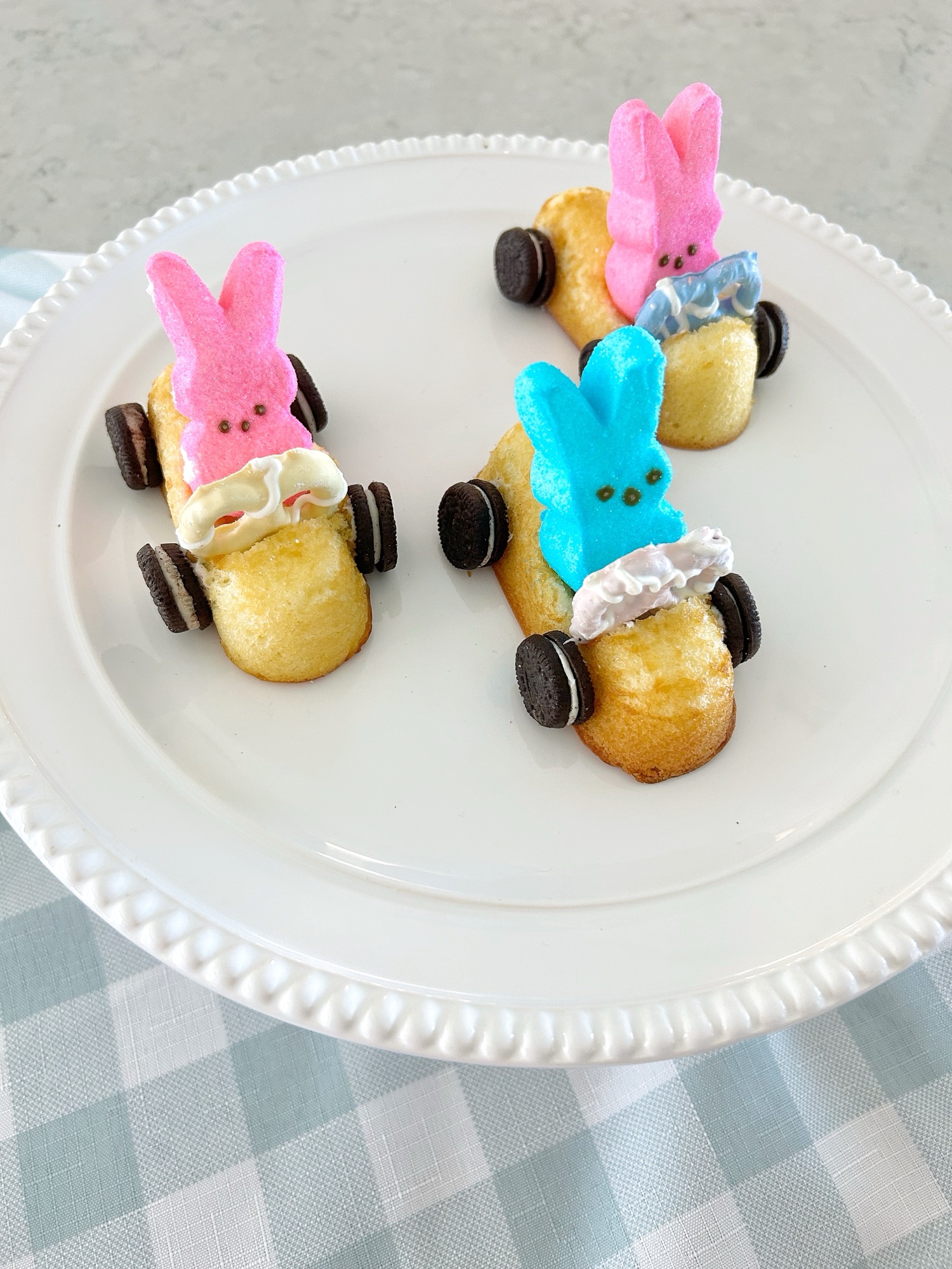 Easter Peeps Bunny Twinkie Cars - Family and the Lake House